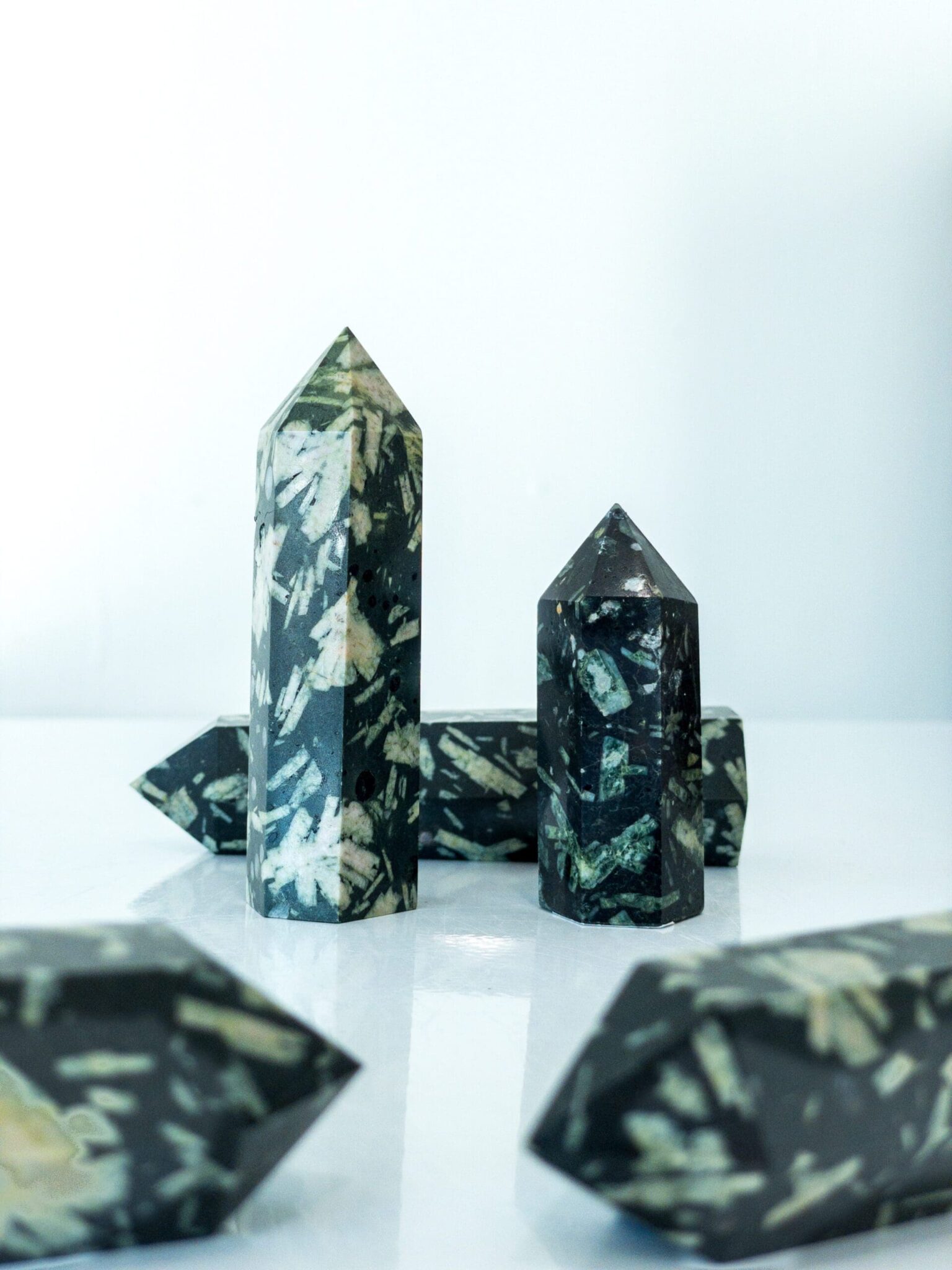 Chrysanthemum Stone Crystal Tower - Miami Mining Co - Gem Mining ...