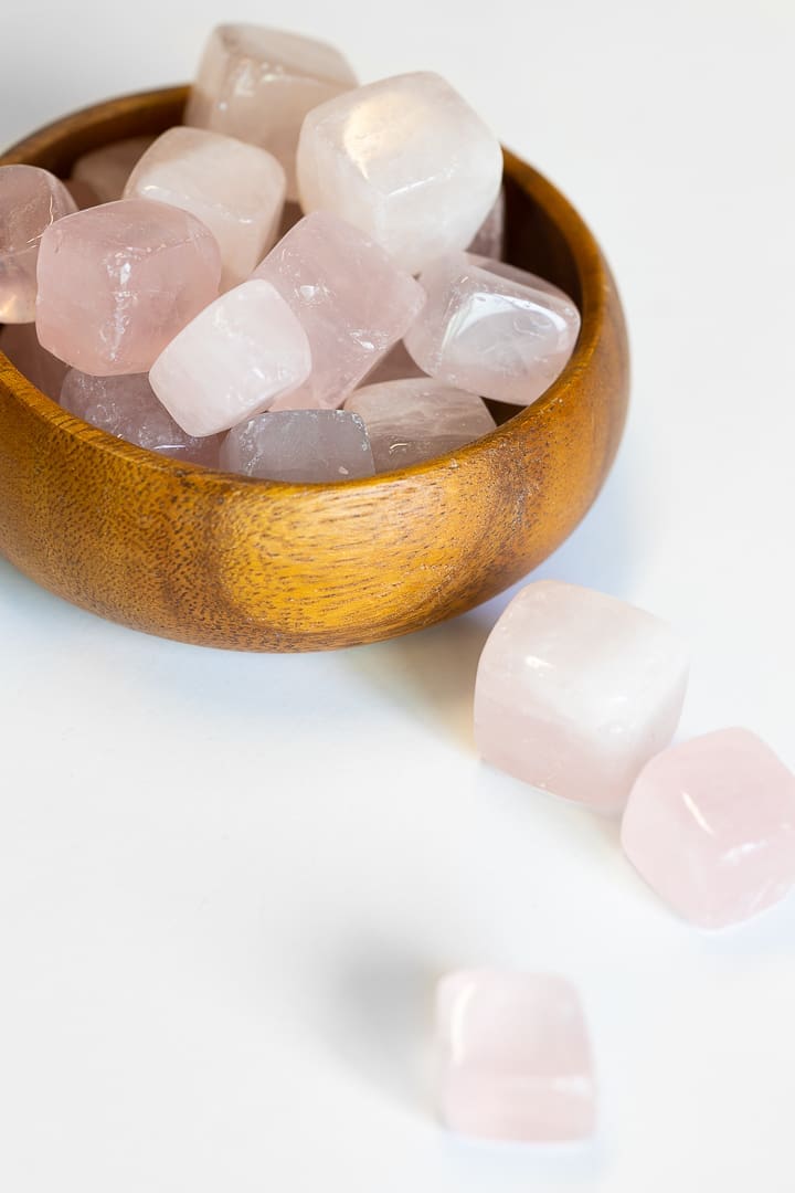 Rose Quartz Gemstone Tumble - Miami Mining Co | Gem Mining in South Florida