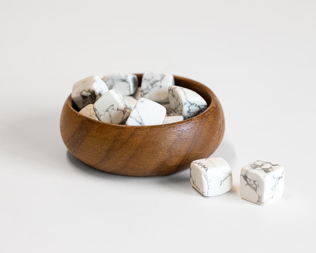 Howlite Gemstone Tumble - Miami Mining Co - Gem Mining Buckets ...