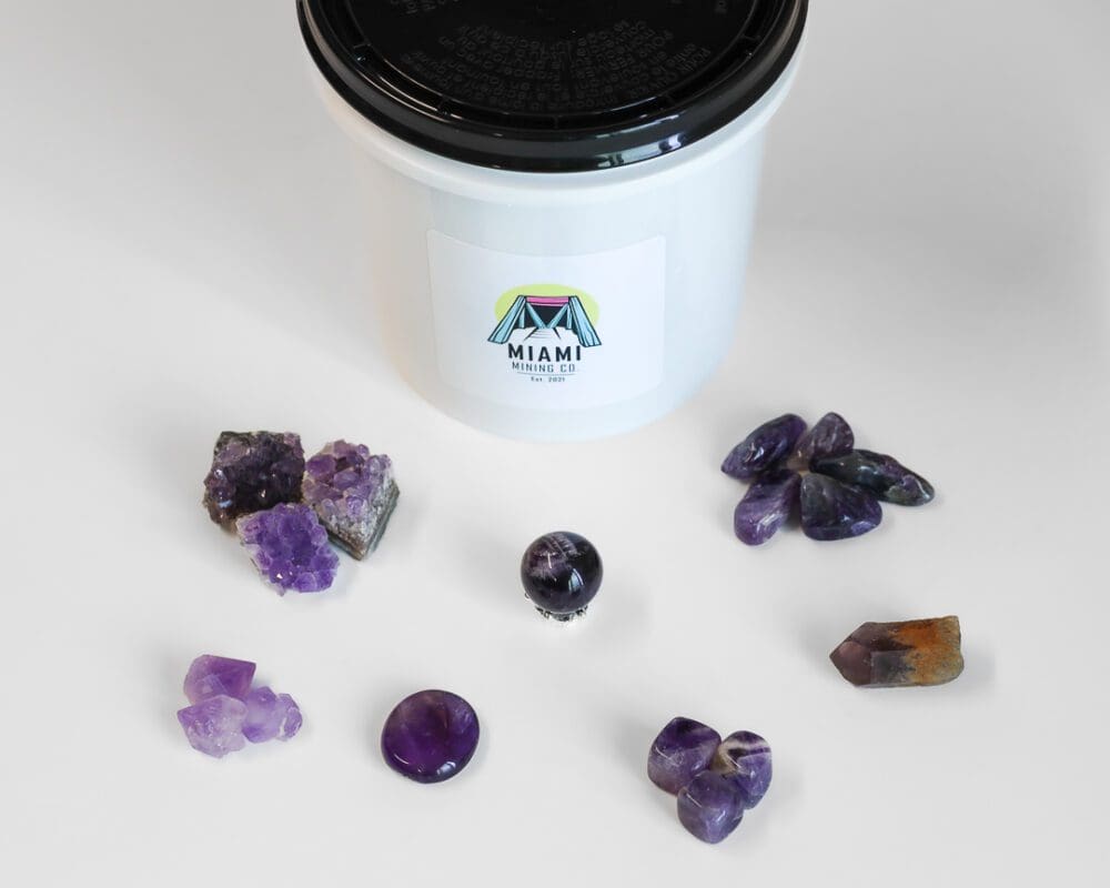 Mini Amethyst Mining Kit- Limited Edition - Miami Mining Co - Gem ...