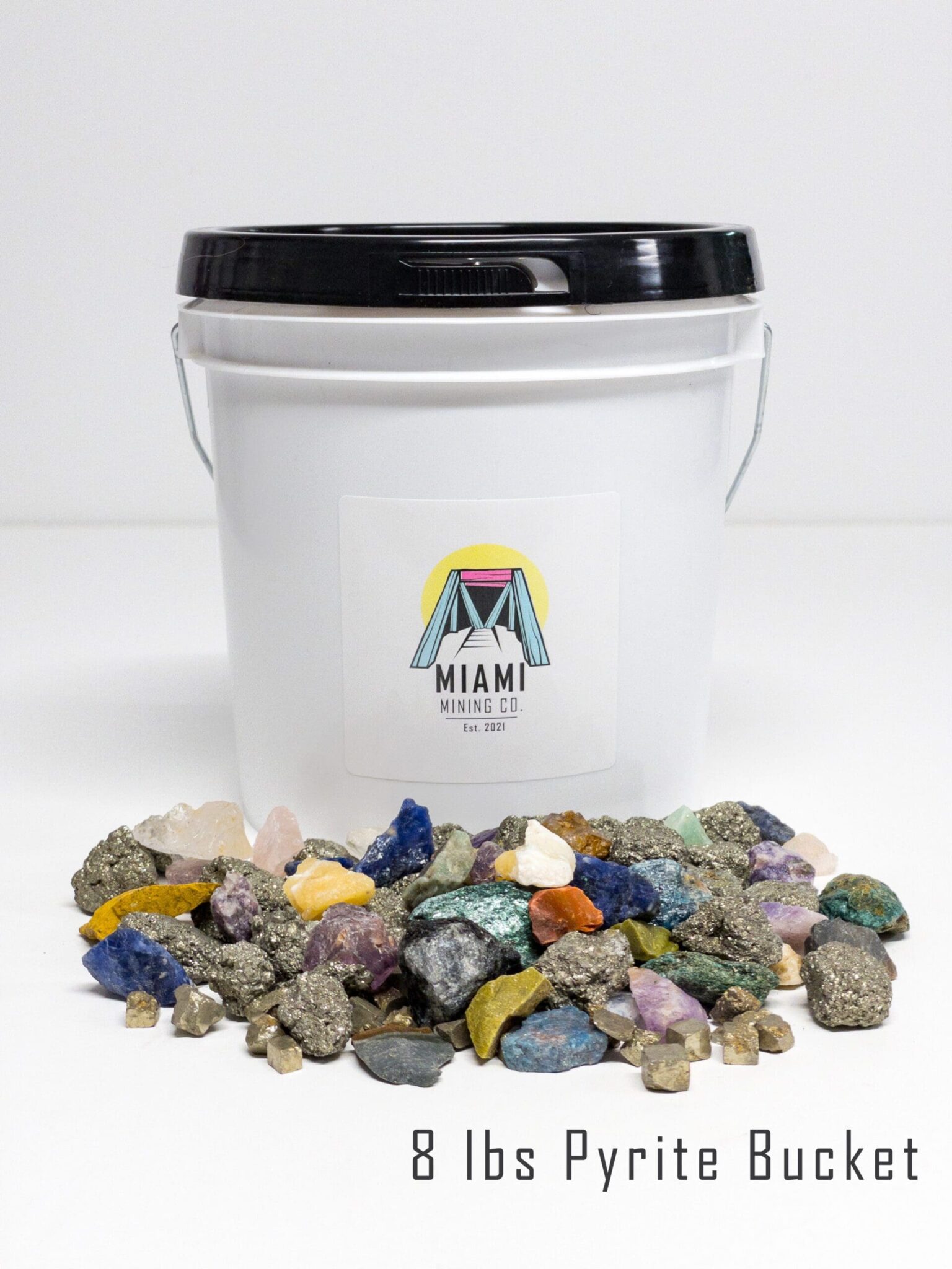 Fools Gold Mining Bucket – Pyrite – Miami Mining Co | Gem Mining in ...