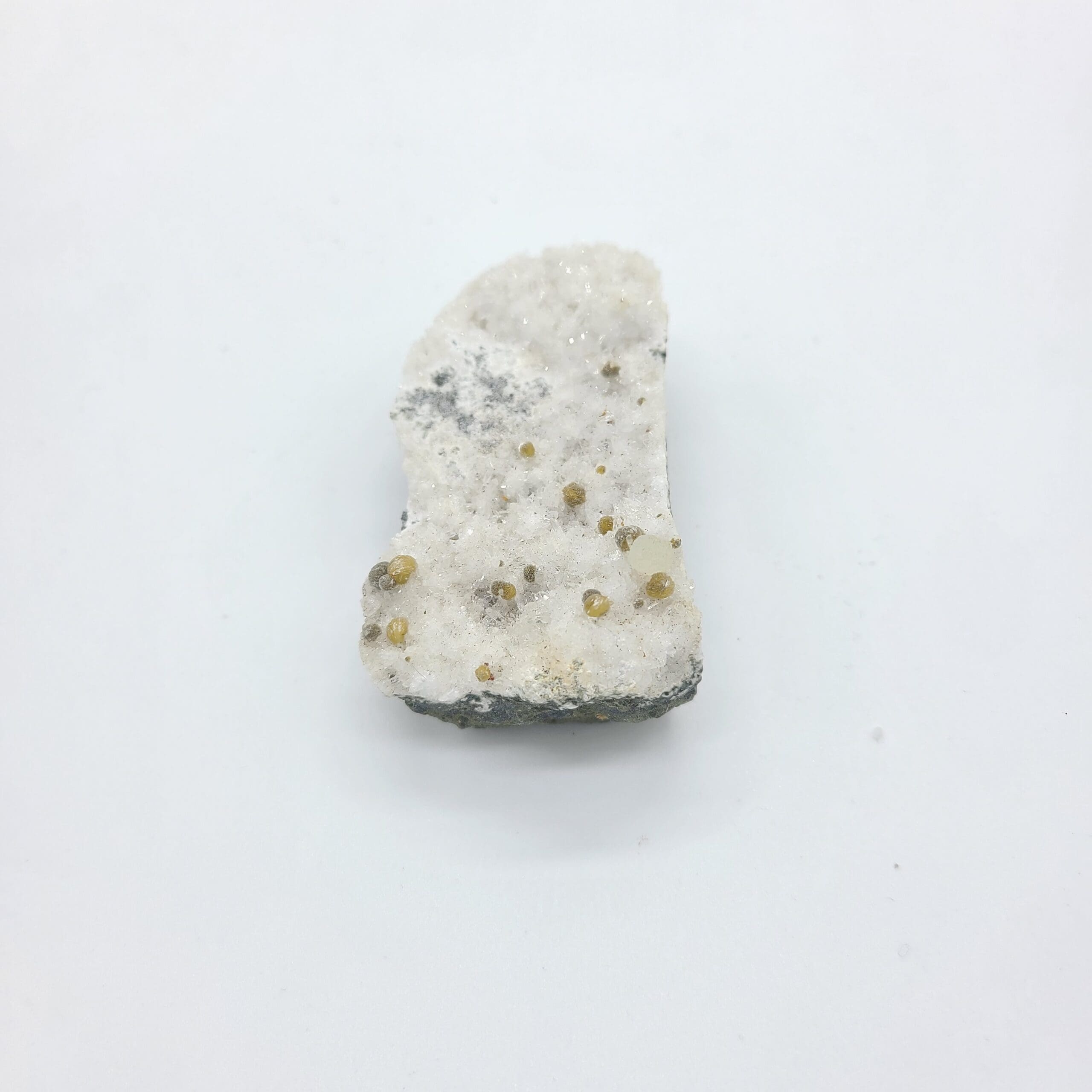 Gyrolite on Druzy Quartz - Miami Mining Co | Gem Mining in South Florida