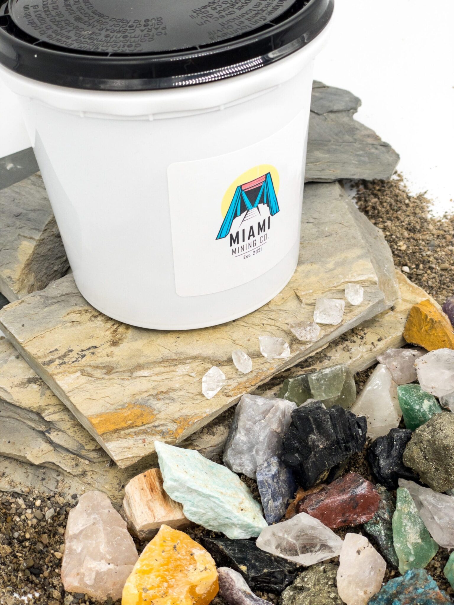 Herkimer Diamond Mining Kit - Miami Mining Co - Gem Mining Buckets ...