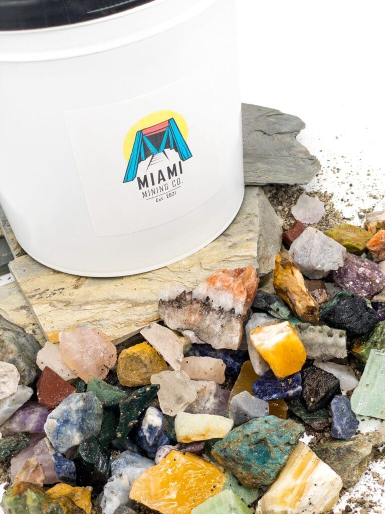 Authentic Gem Mining Kit | Mining Bucket - Miami Mining Co | Gem Mining ...