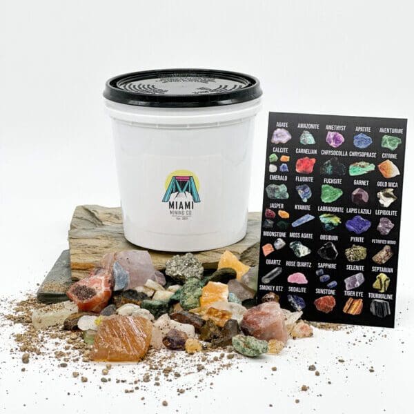Mining Bucket - Miami Mining Co - Gem Mining Buckets & Crystal ...