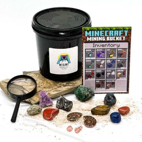 Miami Mining Co - Gem Mining Buckets & Crystal Collections