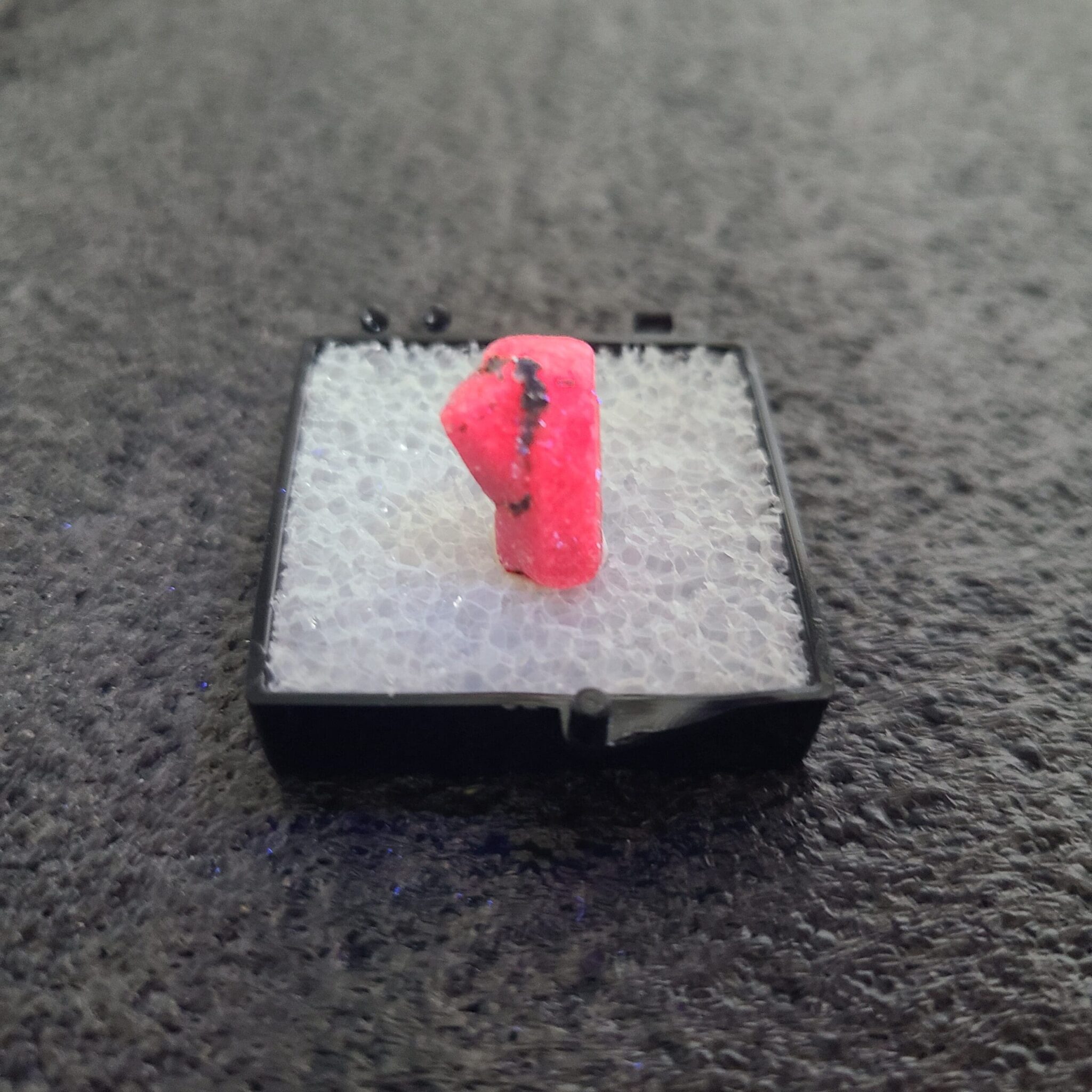 Fluorescent Ruby from Badakhshan - Afghan Gems in Display Cases - Miami ...