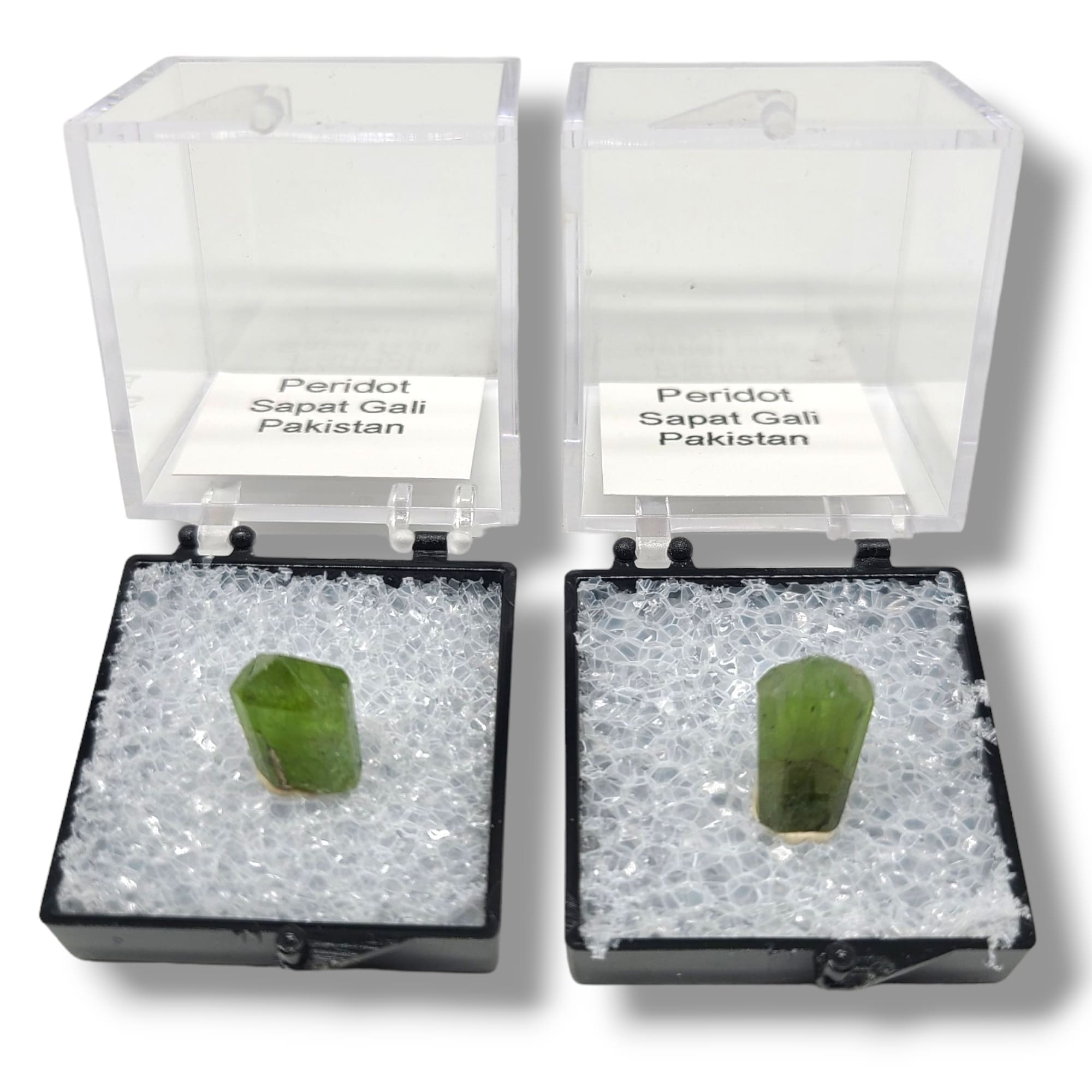Peridot from Pakistan - Lustrous Green Gems in Perky Boxes - Miami ...