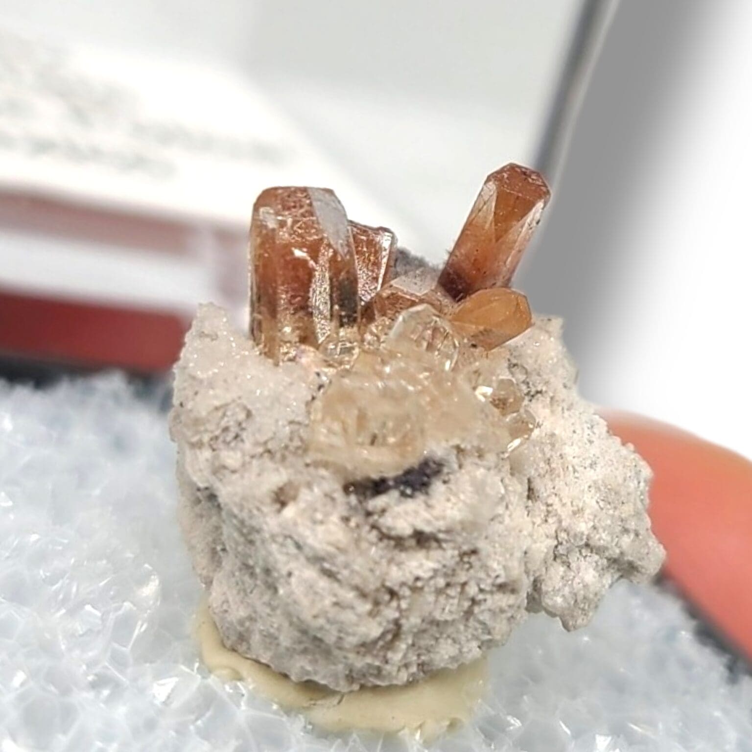 Topaz Tepetate San Luis Potosi - Mexican Specimens in Perky Boxes