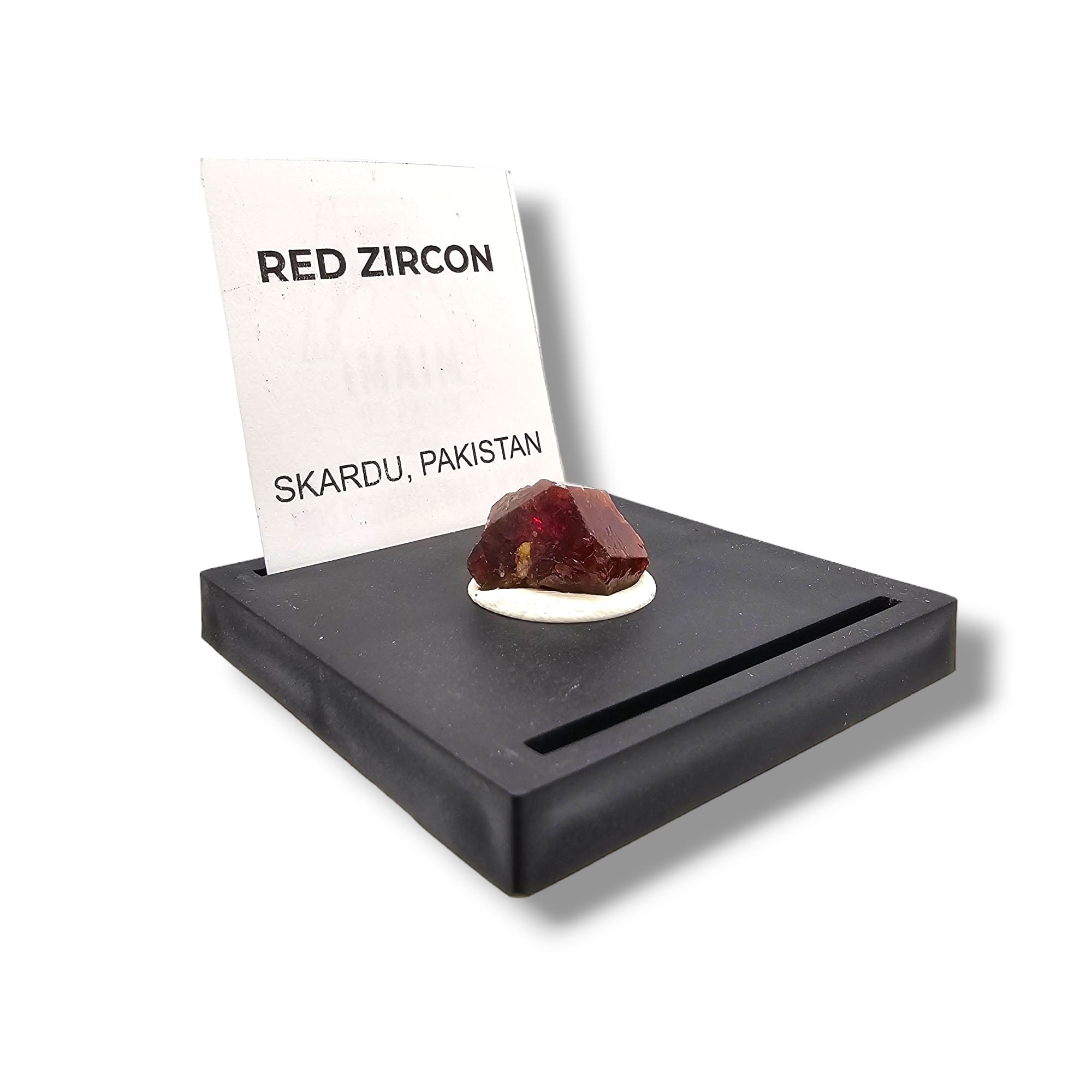 Exquisite Red Zircon from Skardu, Pakistan - Miami Mining Co - Gem ...