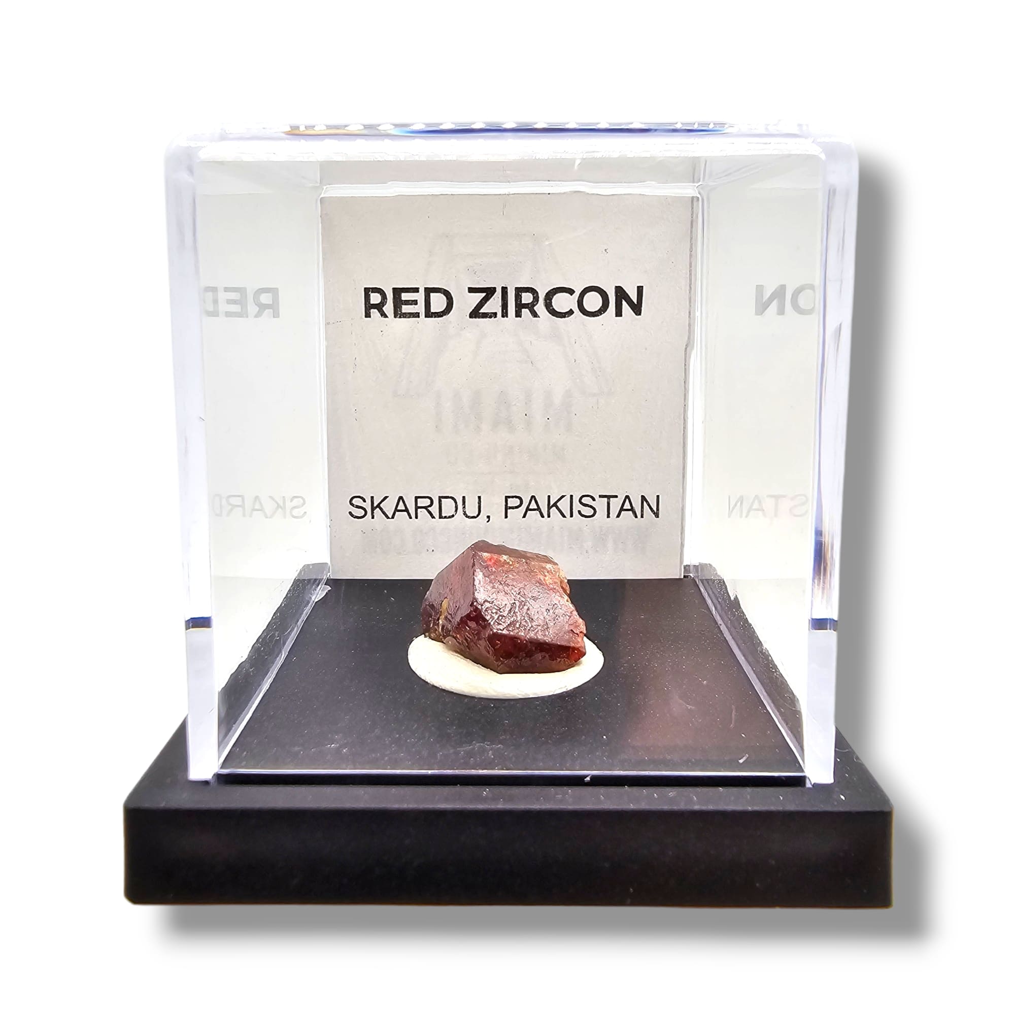 Exquisite Red Zircon from Skardu, Pakistan - Miami Mining Co - Gem ...