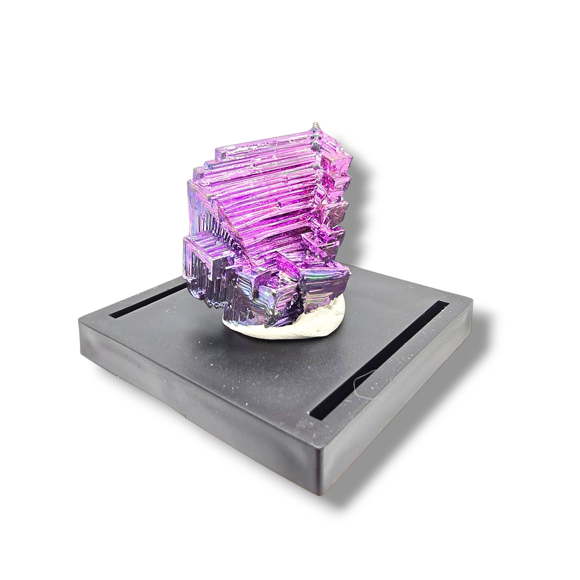 Stunning Lab Grown Bismuth Crystal - A Sculptural Metal Display - Miami ...