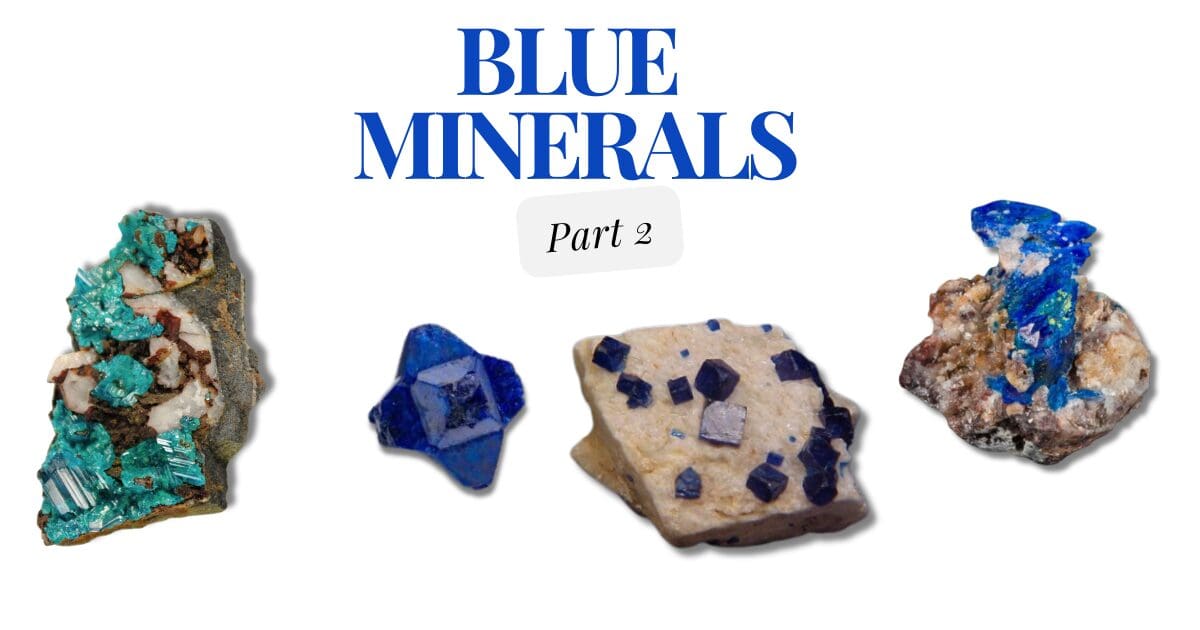 Exploring the Fascinating World of Blue Minerals: Caledonite ...